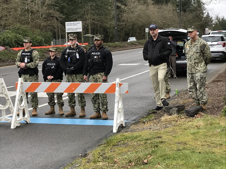 Activists arrested in Trident submarine blockade at Kitsap-Bangor Naval ...